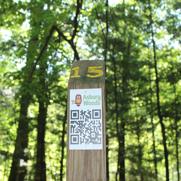 QR Code Scavenger Hunt - Asbury Woods