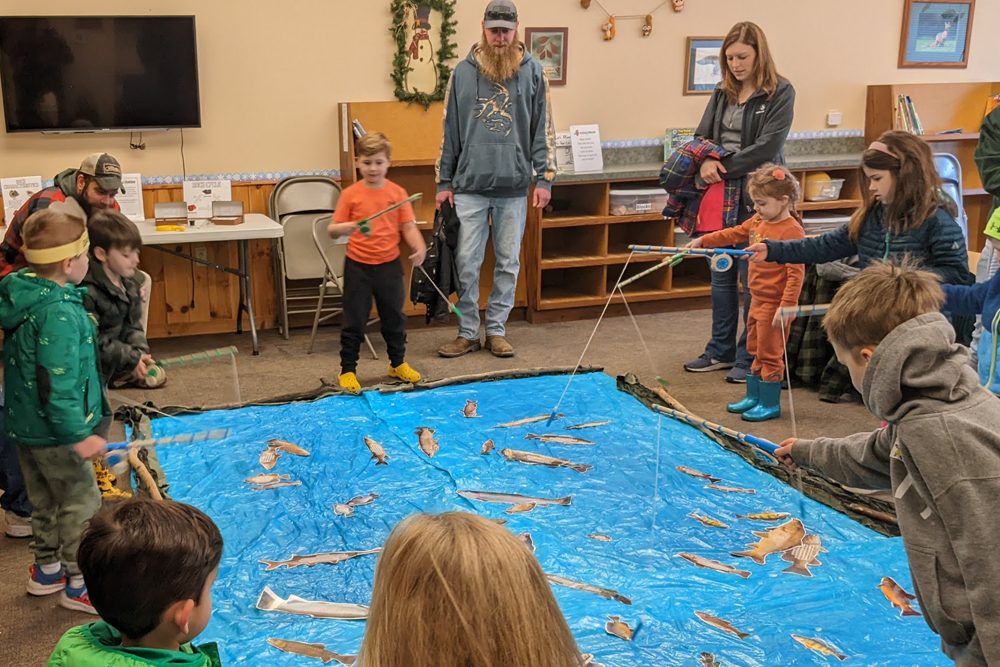 Fish Field Day - In The Nature Center - Asbury Woods